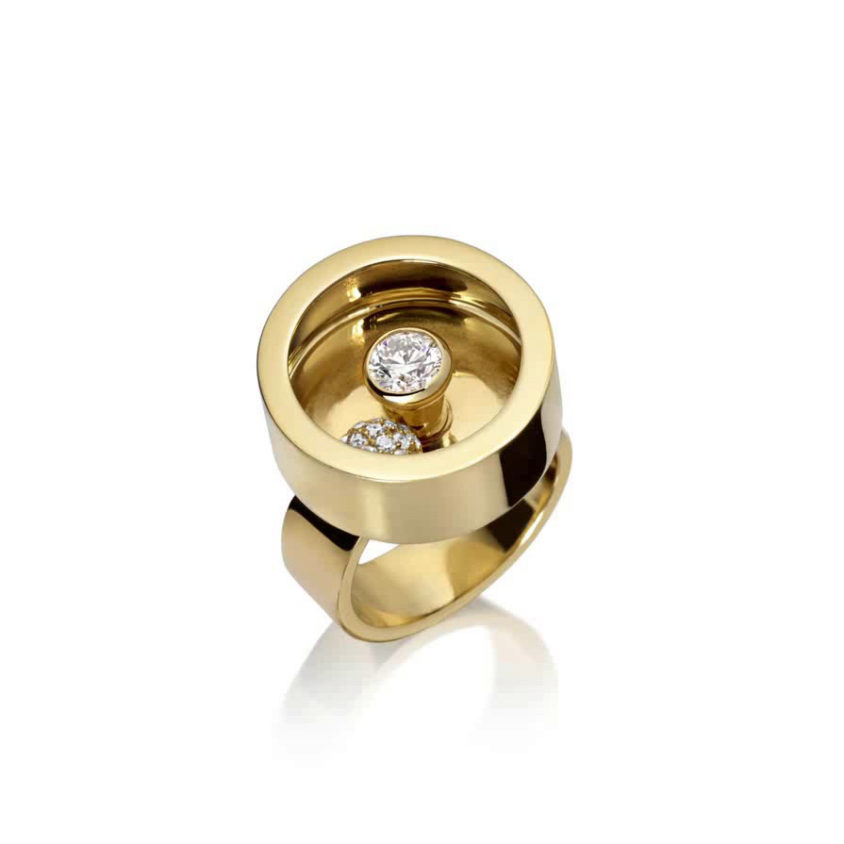 Spinning Diamond Ring | Yael Sonia